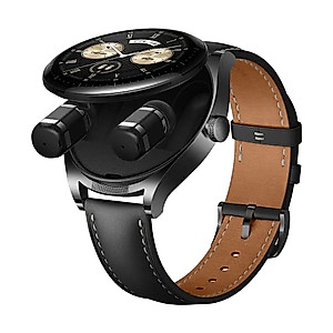 HUAWEI Watch Buds Smartwatch, Headphones and Smartwatch in One, AI & AI Noise Cancelling for Calls, Compatible with Android & iOS, Black EU/UK Global Model International Version, 1.43 inches