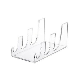 YZYDF Acrylic Food Display Stand 2/3 Layer Setting Plates Rack for Restaurants Multilayer Dinnerware Holder