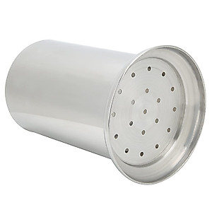 Straw Holder, Plastic Cutlery Holder Tableware Holder Stainless Steel Cutlery Storage Holder For Tableware Chopsticks Straw Spoon Fork(trumpet)