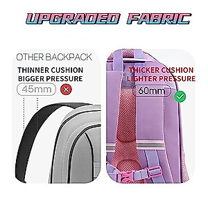 HAPIKI Kawaii Backpack with Cute Accessories 14 Inch Laptop Casual Travel Daypacks New Semester Gifts Aesthetic Bag (01-pink,15.6 inch)