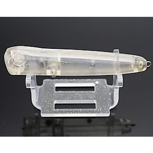 10PCS Unpainted Lure Blanks 10.56g 8.8cm Crankbait Simulation Blank Body Clear Hard Baits Trout Salmon Minnow Lure Popper Lures Topwater Freshwater 65