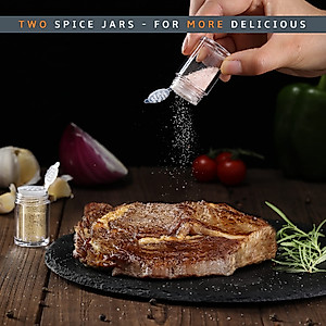 Portable Travel Utensils Set, Travel Camping Cutlery Set, Reusable Stainless Steel Flatware Set with Case for Office School Picnic (Black)