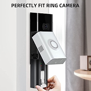 1 Pack for Ring Rechargeable Lithium-Ion V4 Batteries Replacement for Ring-Doorbell-Camera 1/2/3/4, Also for Stick-Up Cam (2nd & 3rd Gen), Peephole and Spotlight Cam, 3.65V 6040mAh 22.046Wh