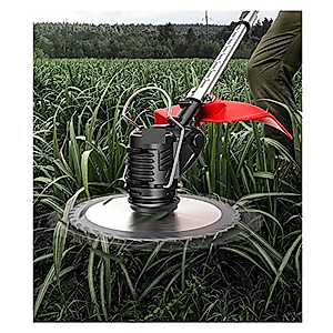 Cordless Lawn Mower Electric Lawn Mower 1880W Cordless Grass Trimmer Length Adjustable Cutter Household Garden Tools with Lithium Battery