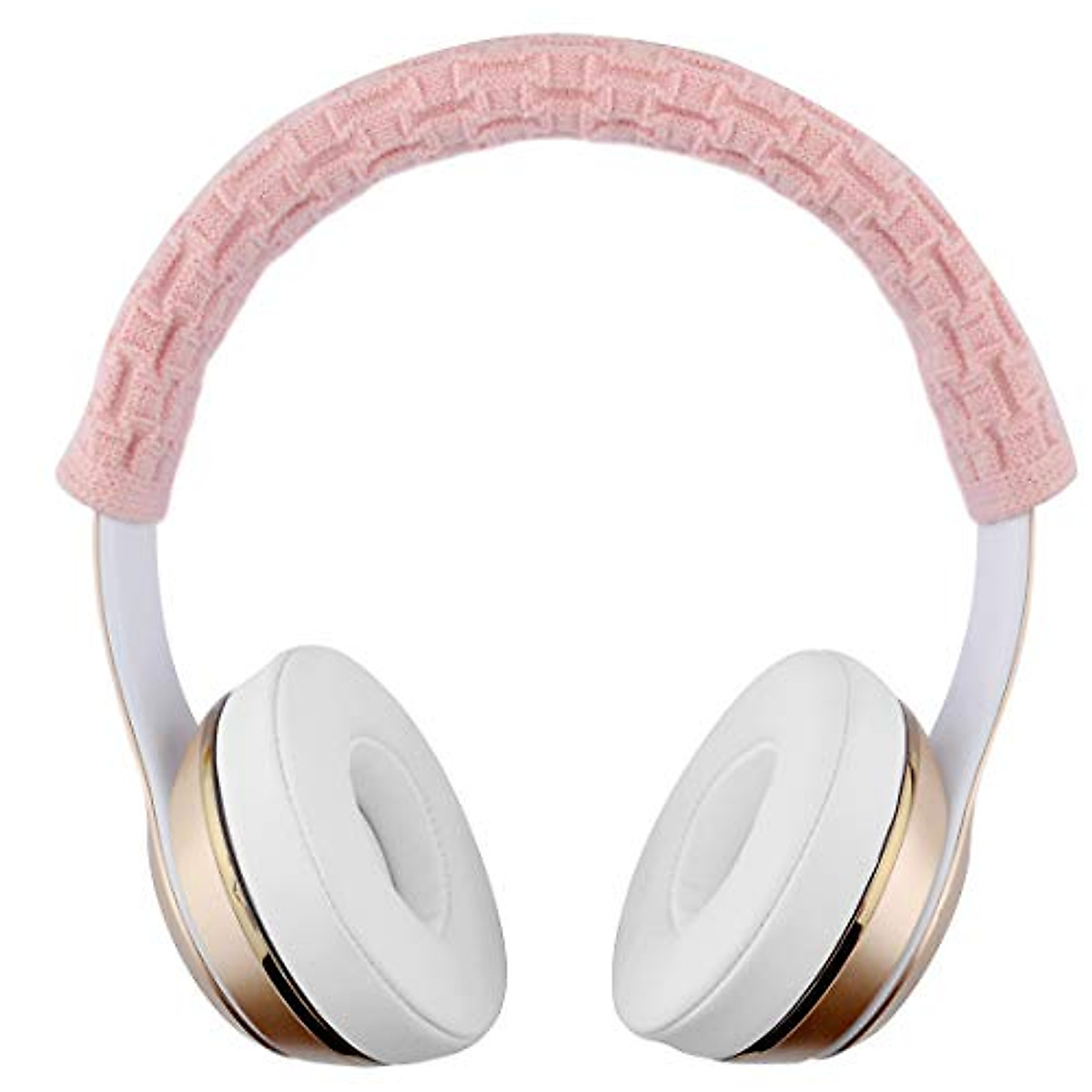 Geekria Headphone Headband Cover Compatible with Beats, Bose, AKG, Sennheiser, Sony, Audio-Technica Replacement Headband Cover/Headband Protectors/Top Pad Protector Sleeve (Pink)