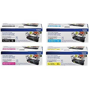 Brother TN-331 Standard Yield Toner Cartridge Set