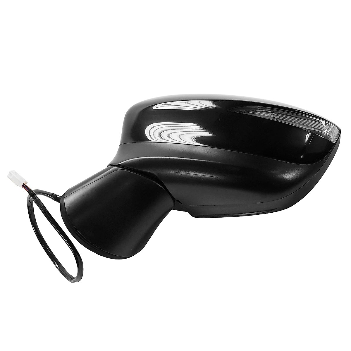 Kool Vue Driver Side Power Non-Heated Mirror for Mazda CX-5 2015-2016 With Signal Light; Without Blind Spot Monitor Paintable