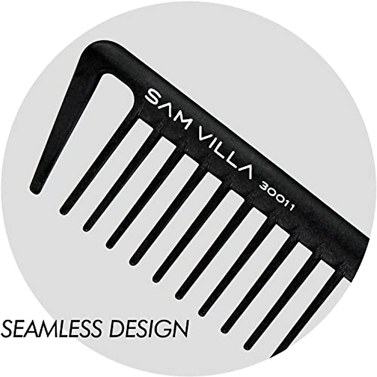 Sam Villa Signature Series Professional Short Cutting & Hair Parting Comb