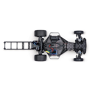Traxxas 1/10 scale Drag Slash, RED, Fully assembled, Ready-to-Race® with TQi™ 2.4GHz Radio System, Stability Management®, and Velineon Brushless Power System