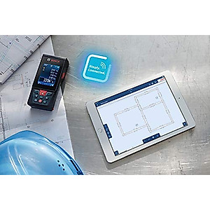 BOSCH GLM400CL Blaze Outdoor 400ft Bluetooth Connected Laser Measure with Camera & Lithium-Ion Battery