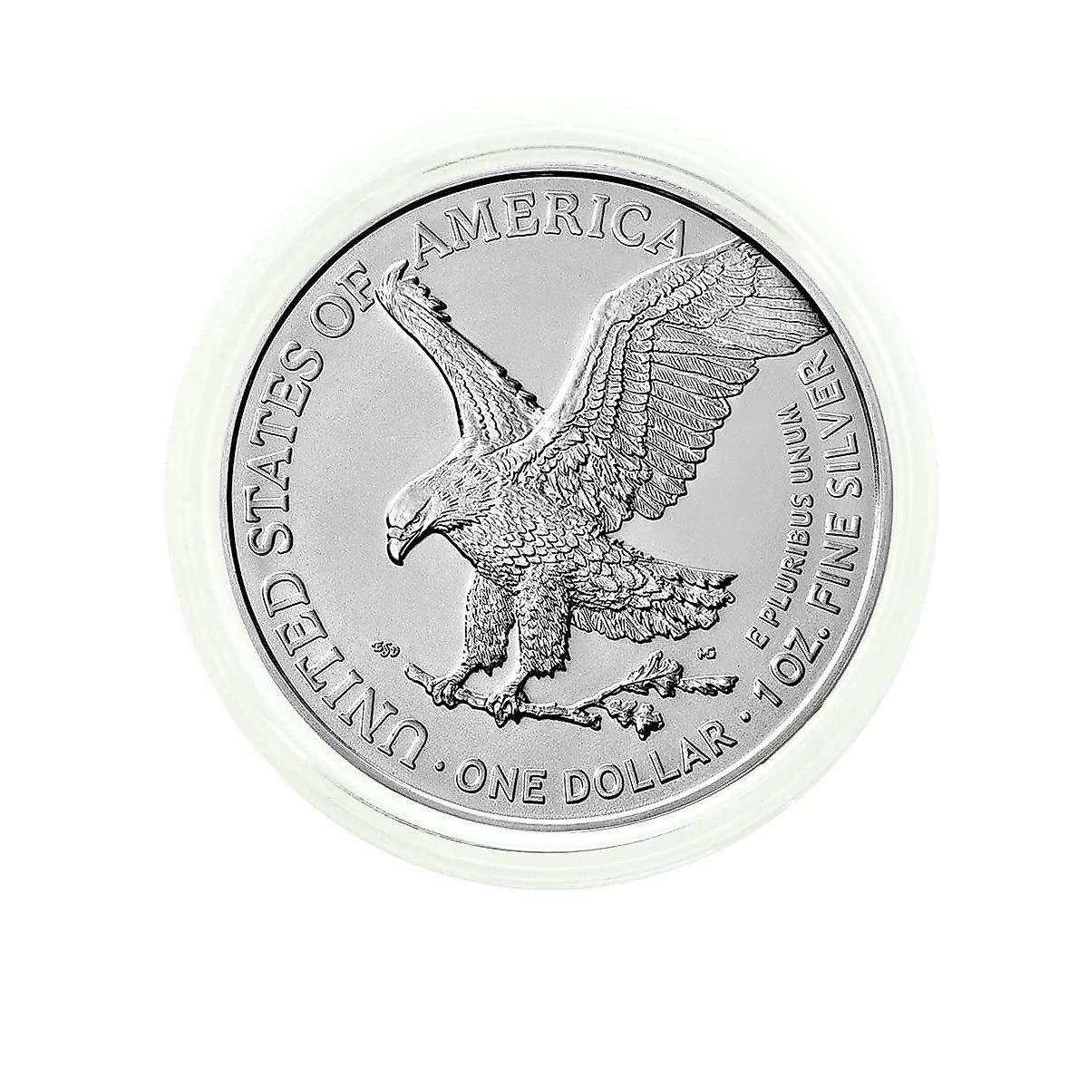 2023 - American Silver Eagle .999 Fine Silver in Direct Fit Air Tite with our Certificate of Authenticity Dollar US Mint Uncirculated