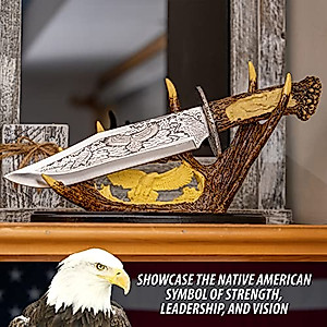 BF Systems SKEASTD Maxam 15 in Decorative Fixed Blade Knife