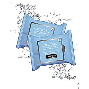 Neutrogena Makeup Remover Cleansing Towelettes, Refill Pack, 25 Count (Pack of 6)