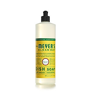 Mrs. Meyers Clean Day Liquid Dishwashing Soap, Honeysuckle, 16 oz 1 pack