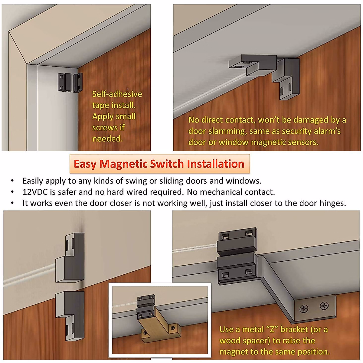 Awoco 48" Elegant 1 Speed 1200 CFM Indoor Air Curtain, 120V Unheated, ETL & UL Certified to Meet NSF 37 Food Service Standard