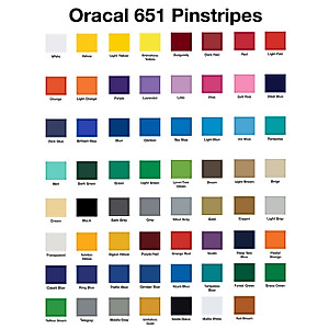 ORACAL 651 Vinyl Pinstriping Tape - Decals, Stickers, Striping - 1/8" Brilliant Blue