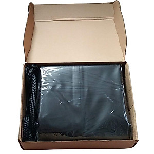 Luoweikadeng Large Heavy-Duty Inflatable Boat Bumpers Fenders for Yachts Docking (Black,18''x 60'')