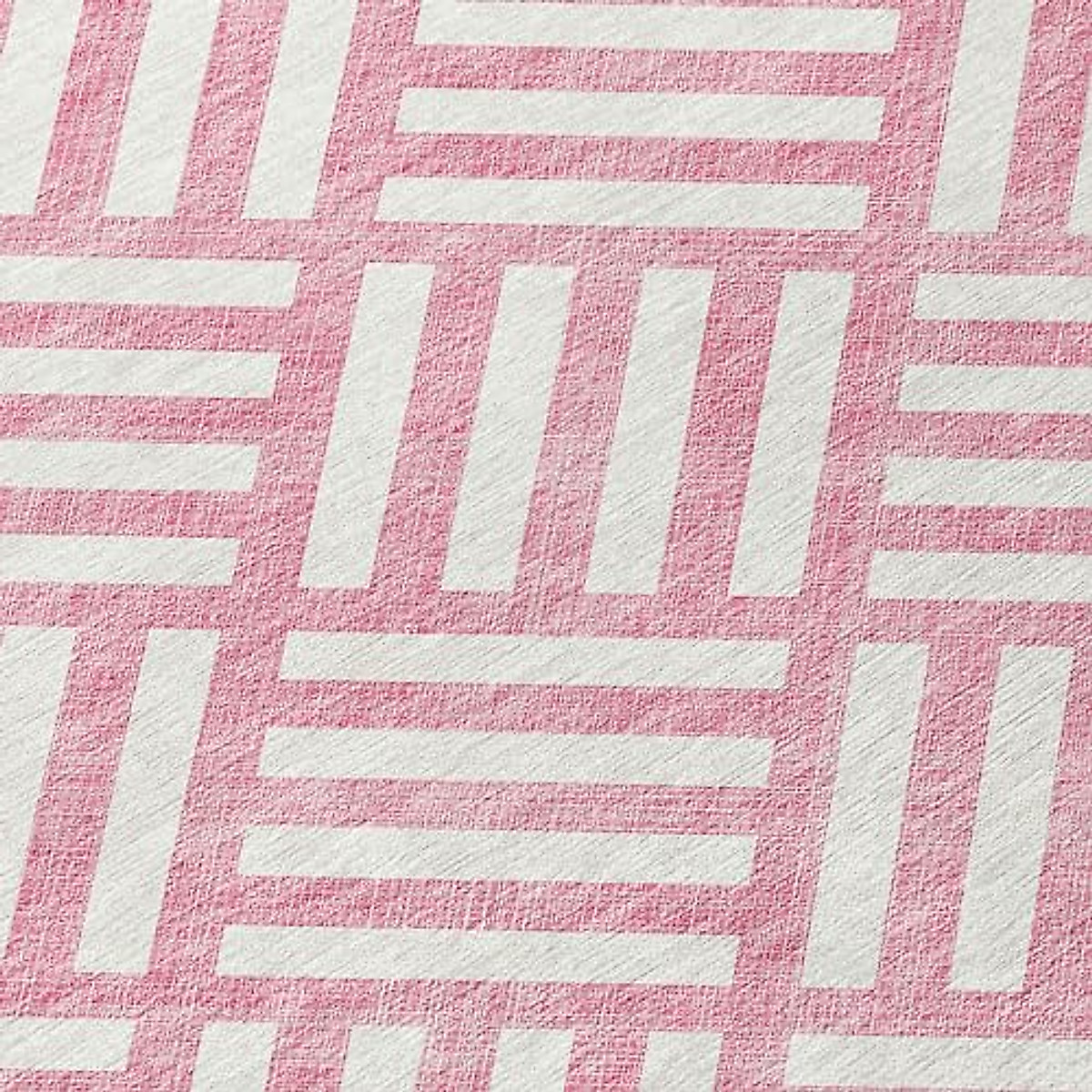 Addison Rugs Chantille ACN620 Pink 9' x 12' Indoor Outdoor Area Rug, Easy Clean, Machine Washable, Non Shedding, Bedroom, Living Room, Dining Room, Kitchen, Patio Rug