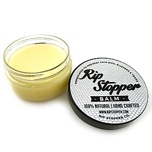 Rip Stopper Balm for Gymnastics 2oz | Athlete Hand Care Helps Repair Skin Rips, Tears and Prevent Blisters | 100% Natural | Promote Healing Damaged, Dry or Cracked Hand & Finger Skin
