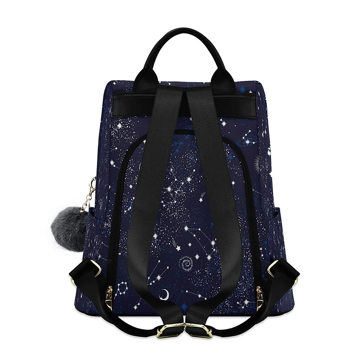 ALAZA Space Galaxy Constellation Cloud Women Backpack Anti Theft Back Pack Shoulder Fashion Bag Purse