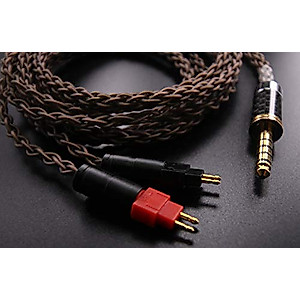 KK Cable II-SO Replacement Audio Upgrade Cable Compatible for HD420 HD430 HD525 HD545 HD565 HD650 HD600 HD580 Headphones. 4.4MM Male Balanced Plug. II-SO (1.5M(4.9ft))