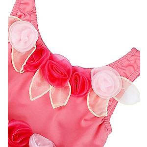 MDYCW Princess Fairy Costume for Toddler Girls, Birthday Party Fairy Dress Up, Special Occasion Dress, Pink