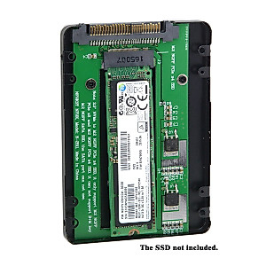 NFHK SFF-8639 NVME U.2 to NGFF M.2 M-Key PCIe SSD Case Enclosure for Mainboard Replace SSD 750 p3600 p3700…