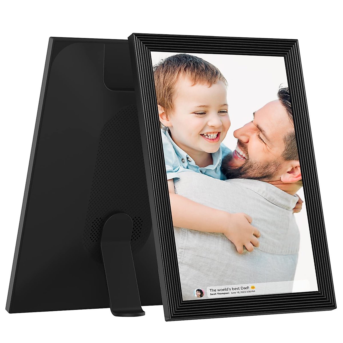 32GB FRAMEO 10.1 Inch Smart WiFi Digital Photo Frame 1280x800 IPS LCD Touch Screen, Auto-Rotate Portrait and Landscape, Share Moments Instantly via Frameo App from Anywhere