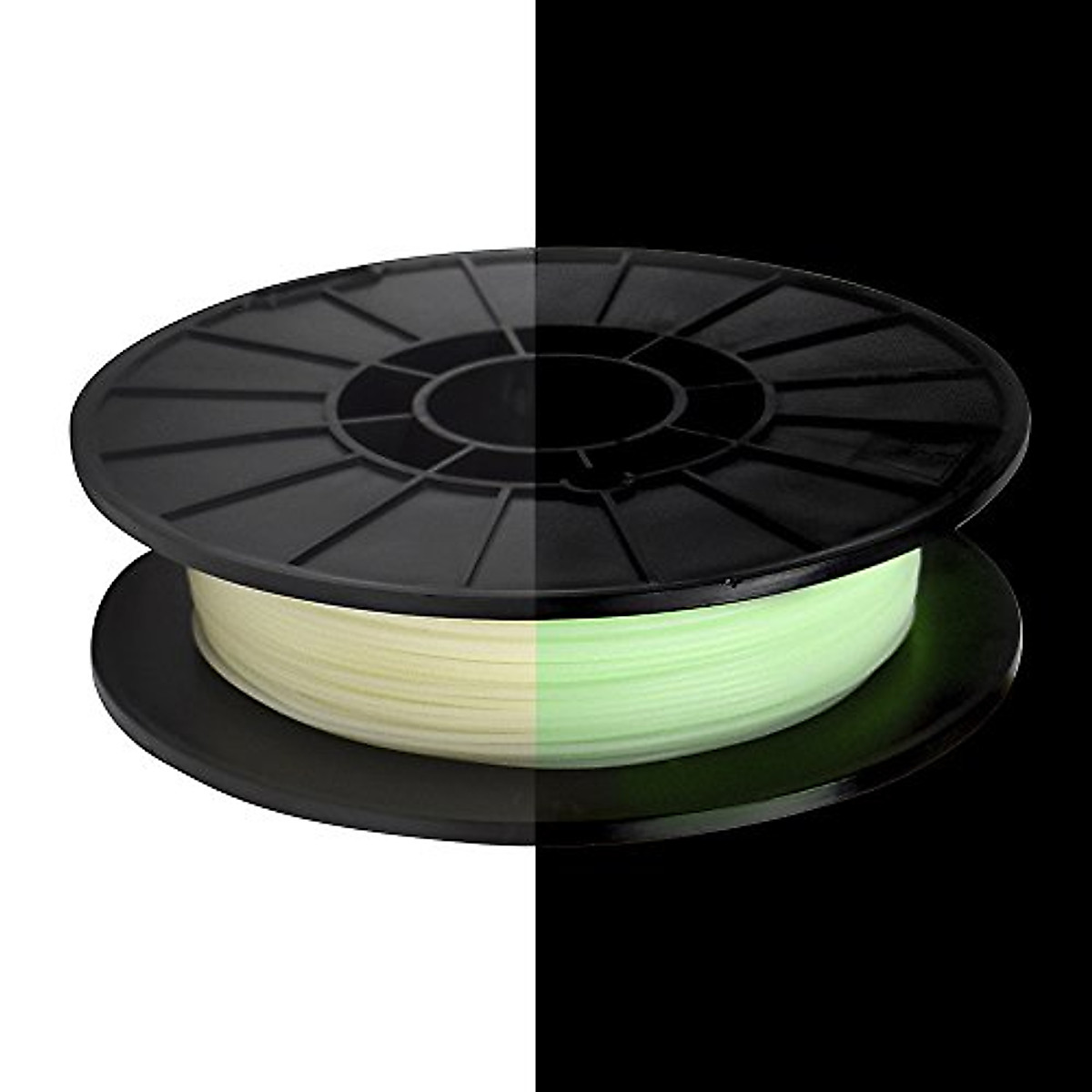 NinjaTek - 3DNF2517505 3DNF25117505 NinjaFlex TPU Filament, 1.75mm, TPE.5kg, Neon (Pack of 1)