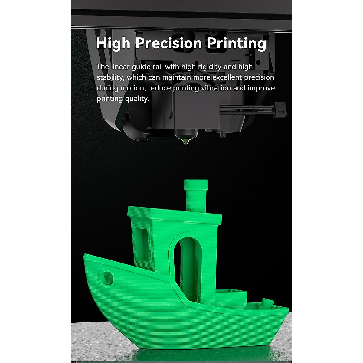 Creality Upgraded Ender-3 V3 SE Linear Rail Guide Kit, Linear Guideway - High Precision, High Speed Printing, and Long Service Life - Easy to Modify, Compatible with Ender-3 V3 SE