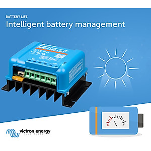 Victron Energy BlueSolar MPPT 100V 20 amp 48-Volt Solar Charge Controller