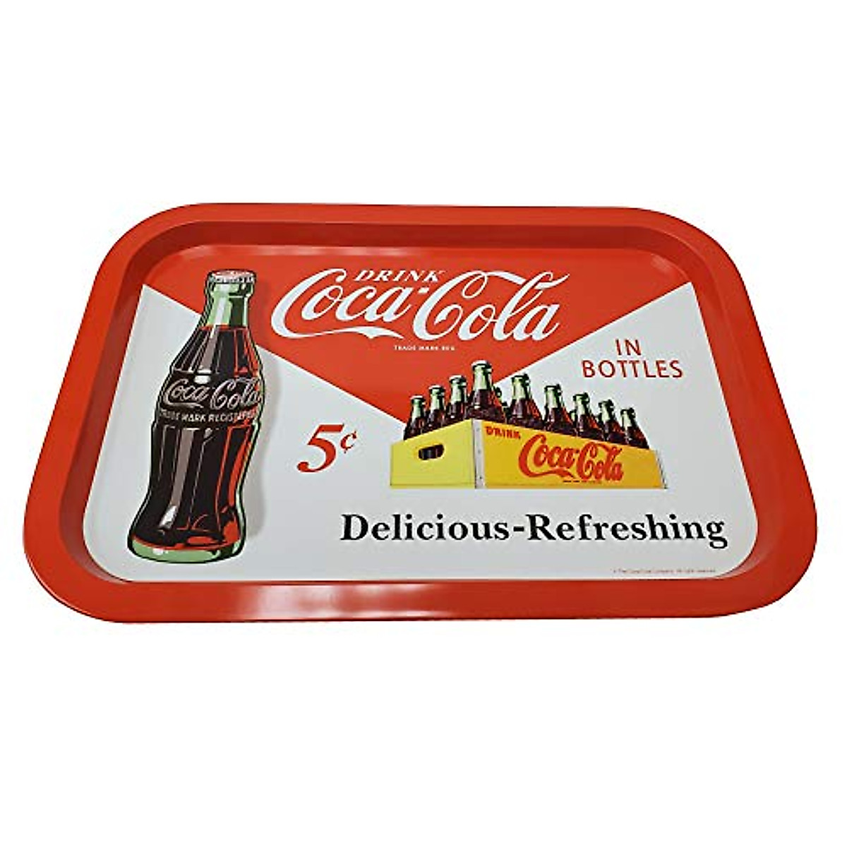 The Tin Box Company Coca Cola Rectangular Tin Tray (778407-12)