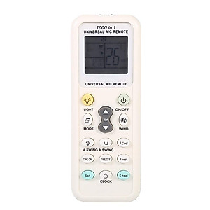 Air Conditioner Remote Control, Portable Universal Intelligent Air Conditioner Remote Control Replacement Controller for Most Air Conditioners