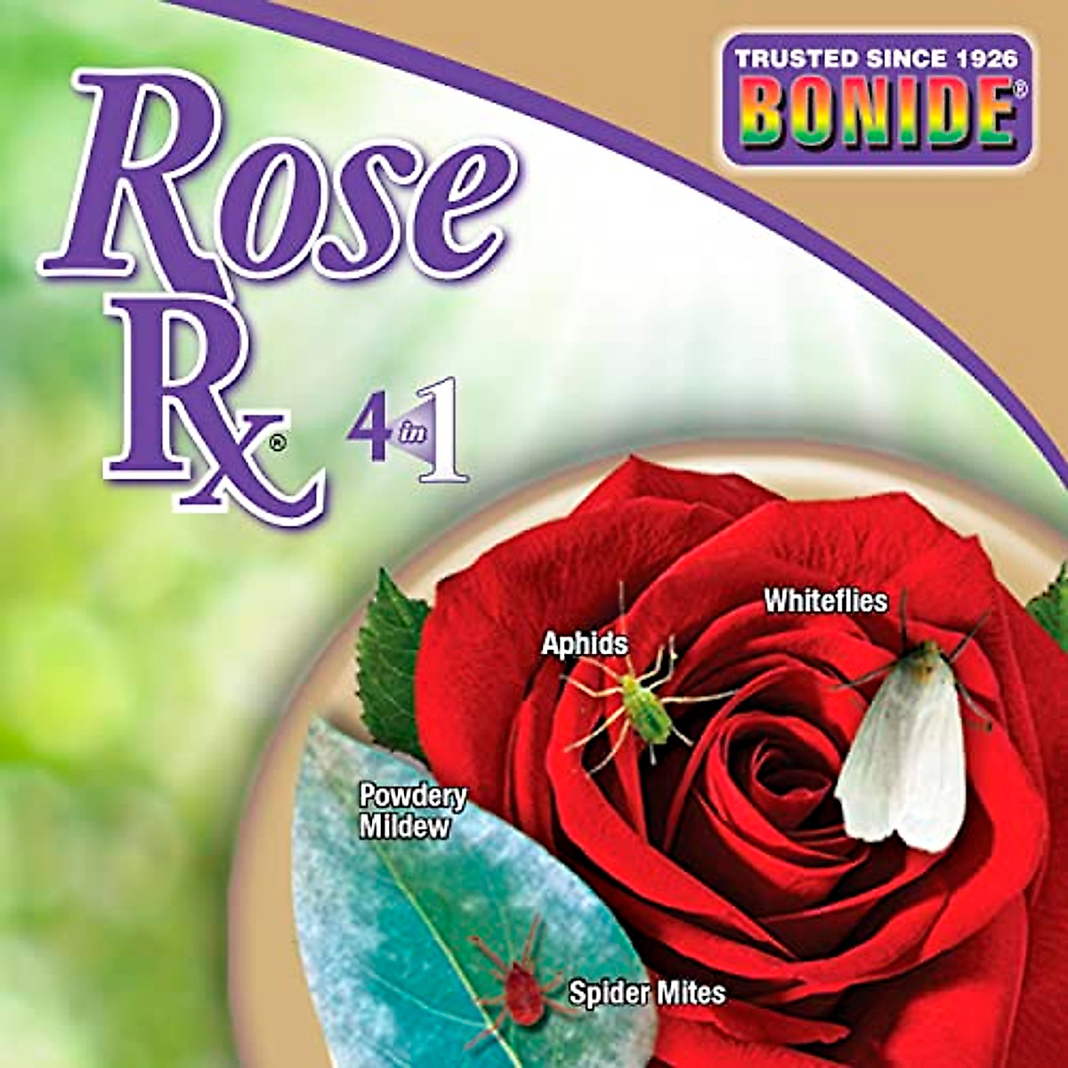 Bonide Captain Jack's Rose Rx 4-in-1 Insect & Disease Control, 32 oz Ready-to-Use Spray Neem Oil for Organic Gardening