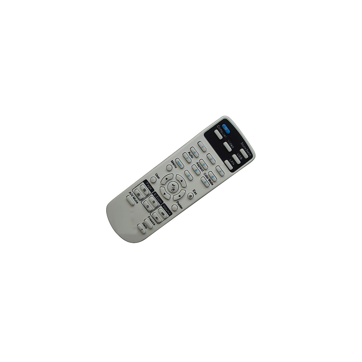 HCDZ Replacement Remote Control for Epson H682A H682B H683A H683B H470A H471A H473A H474A H490A 3LCD Projector