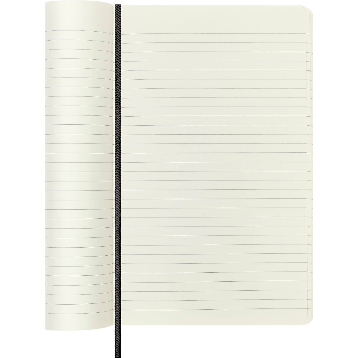 Moleskine Classic Notebook, Soft Cover, Large (5 x 8.25") Ruled/Lined