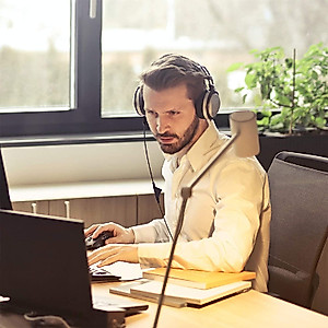 LecLooc Replacement for Astro A40 Cord, A10 Headset Cable Braided Wire, 6.5 Feet/2.0 M Volume Control Cable Compatible with Astro A40TR/A40/A10 Gaming Headsets Cord