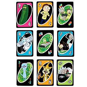 Mattel Games UNO Rick and Morty