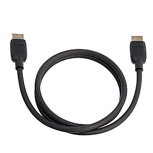 Amazon Basics High-Speed HDMI Cable (48Gbps, 8K/60Hz ) - 6 Feet, Dark Gray