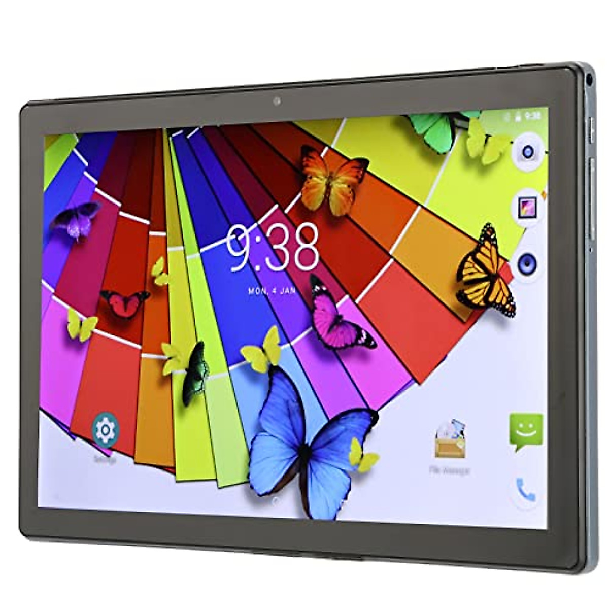 AUHX Gaming Tablet, IPS Screen 10.1in Tablet for Office (US Plug)