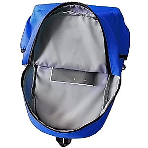 Game Backpack with Pencil Case Sport Travel Laptop Backpack Durable Multifunctional Backpack for Boys Girls College School Bookbag Outdoor Daypack 17 Inch for Men Women (blue)