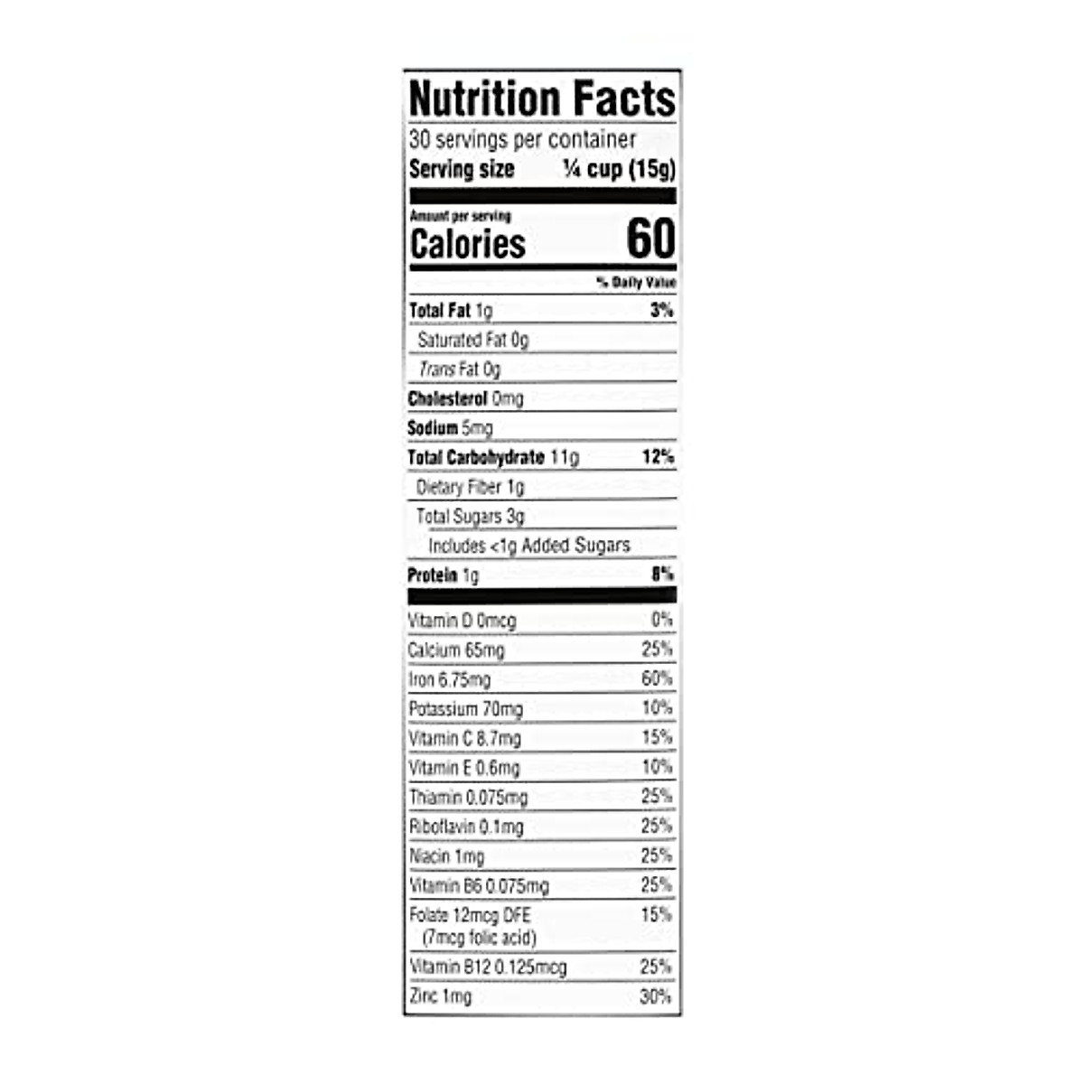 Gerber Baby Cereal, 2nd Foods, Sitter, Grain & Grow, Multigrain, 16 Ounce