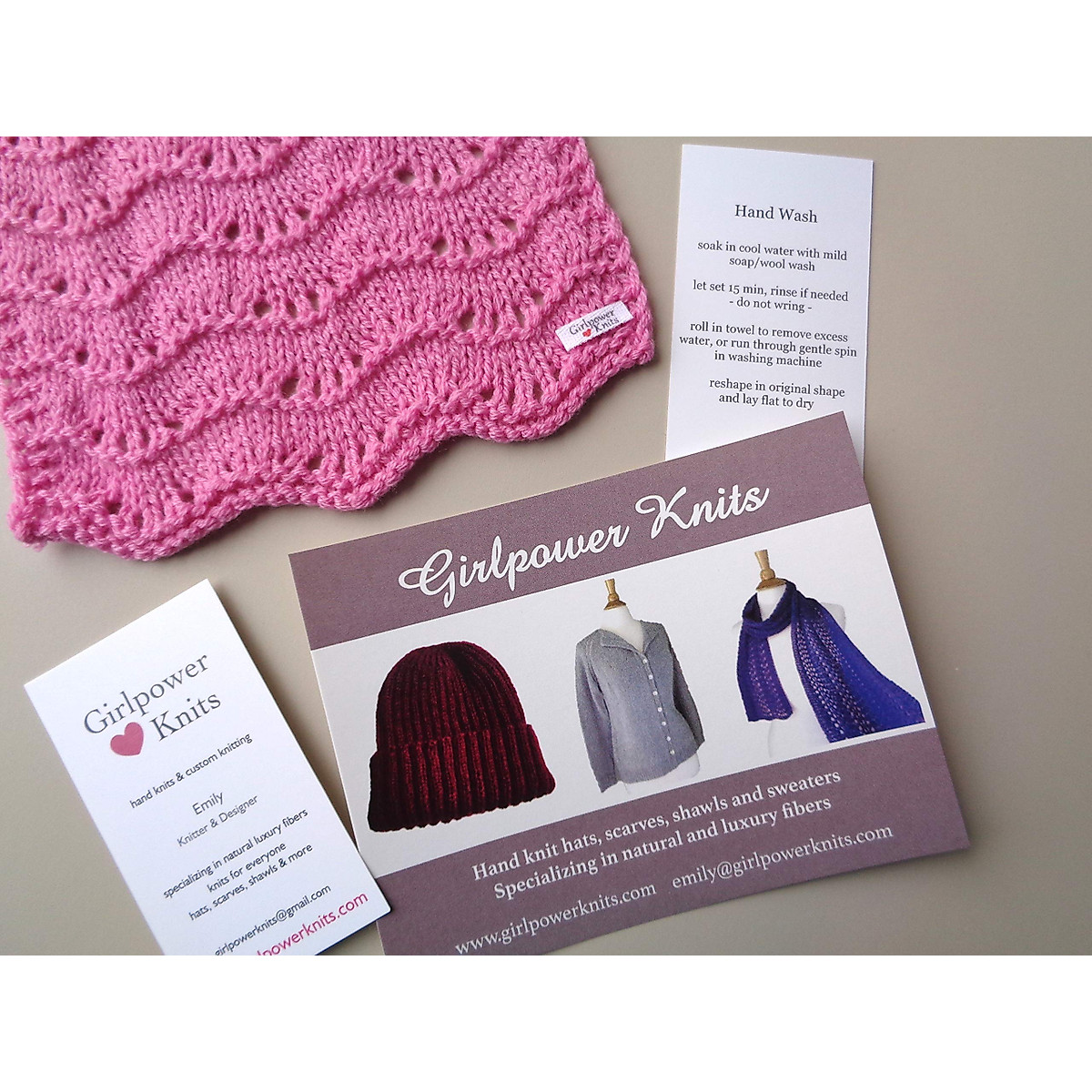 Women's Knit Hat, Pure Wool, Watch Cap Beanie, Teen Girls Warm Cap