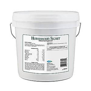 Farnam Horseshoer's Secret Pelleted Hoof Supplements, Promotes healthy hoof growth, maintains hoof walls & supports cracked hooves, 11 lbs., 30 day supply
