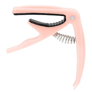 Eujgoov Guitar Capo, ABS Shell 6-String Guitar Clamp with Spring for Acoustic and Electric Guitars (Light)