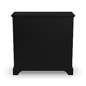 homestyles Black Bedford Four-Drawer Chest