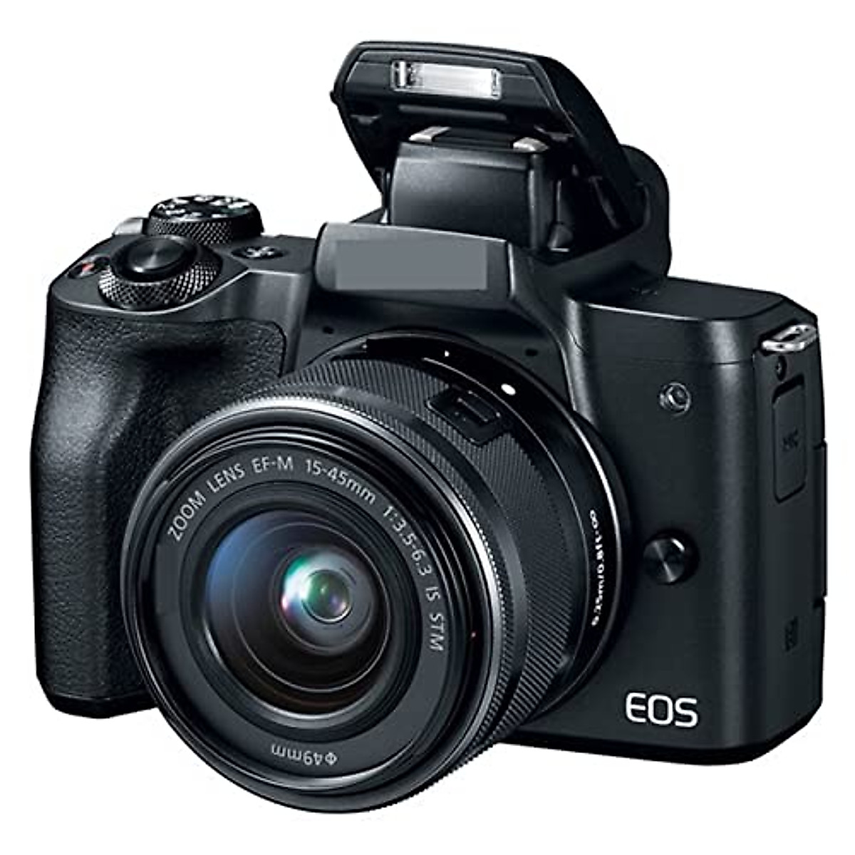 Camera M50 Mirrorless Digital Camera EF-M 15-45mm is STM Lens, HD 4K -Vari-Angle Touchscreen Wi-Fi Digital ILC Camera Digital Camera (Color : B)