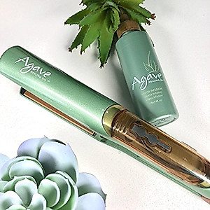 Agave Vapor Infusion Heat-Activated Leave-In Conditioner for Smooth Hydrated Hair, 3 fl oz