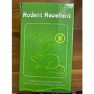 36 Pack Natural Mouse Repellent Peppermint Oil to Repel Mice and Rats, Rodent Rat Repellent for Car Engines Home Indoor & Outdoor, Mice Squirrel Deterrent Pet & Humans Safe