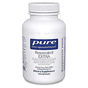 Pure Encapsulations Resveratrol Extra | Supplement to Support Healthy Cellular and Cardiovascular Function* | 120 Capsules